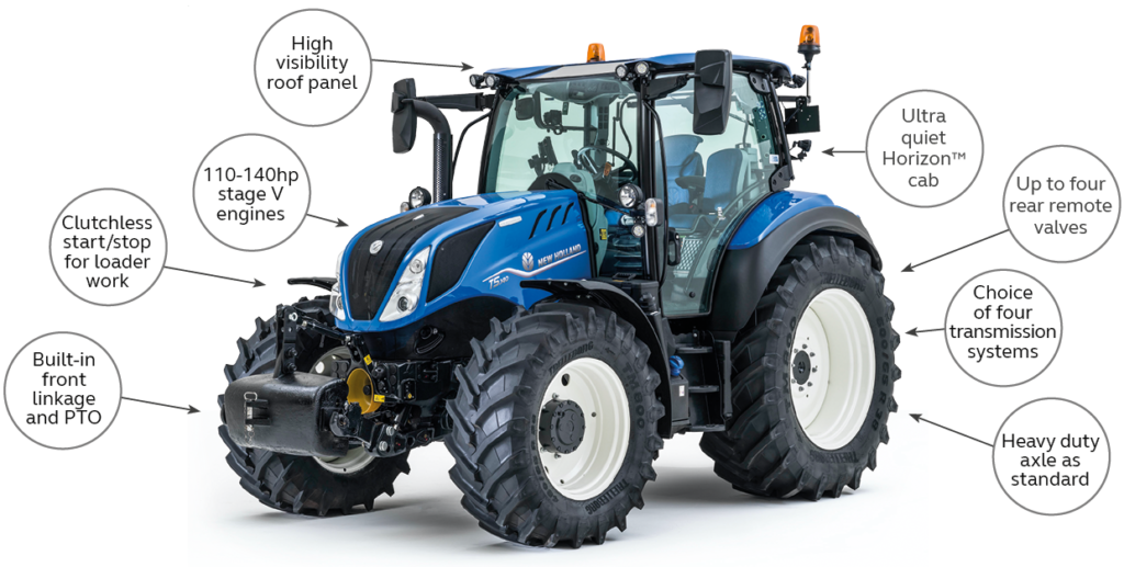 NEW HOLLAND T5 DYNAMIC COMMAND - T H WHITE Agriculture