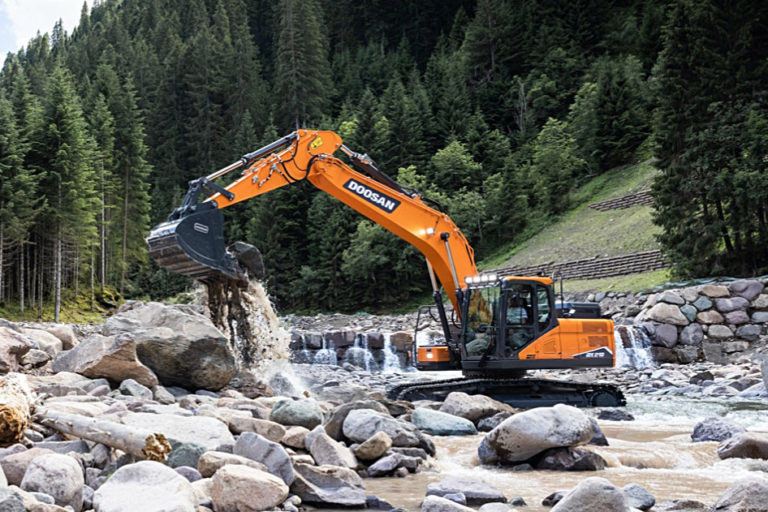 Doosan DX210LC-7: ideal excavator for the plant hire sector - T H WHITE ...