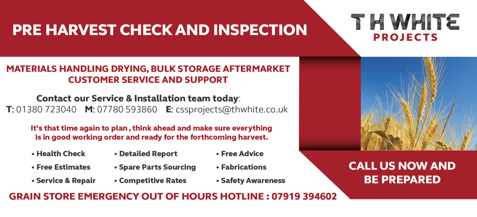 Projects – Pre Harvest Check & Inspection - T H WHITE Agriculture